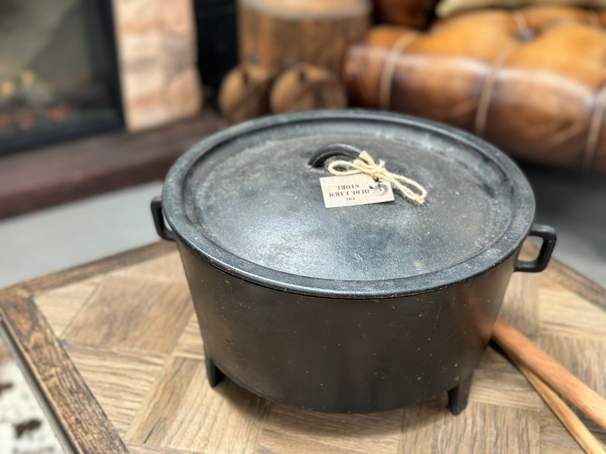 Original Cast Iron Camp Oven – The OLDE Farm Store