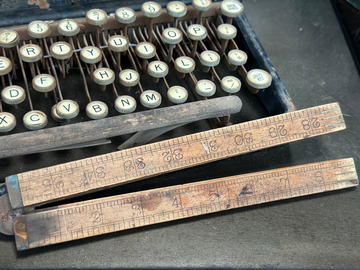 Vintage Timber Measuring Stick RULER – The OLDE Farm Store