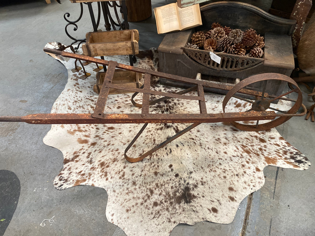 Vintage Wheel Barrow Frame – The OLDE Farm Store