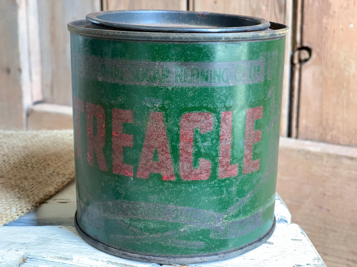 1920’s Vintage Treacle Tin – The OLDE Farm Store