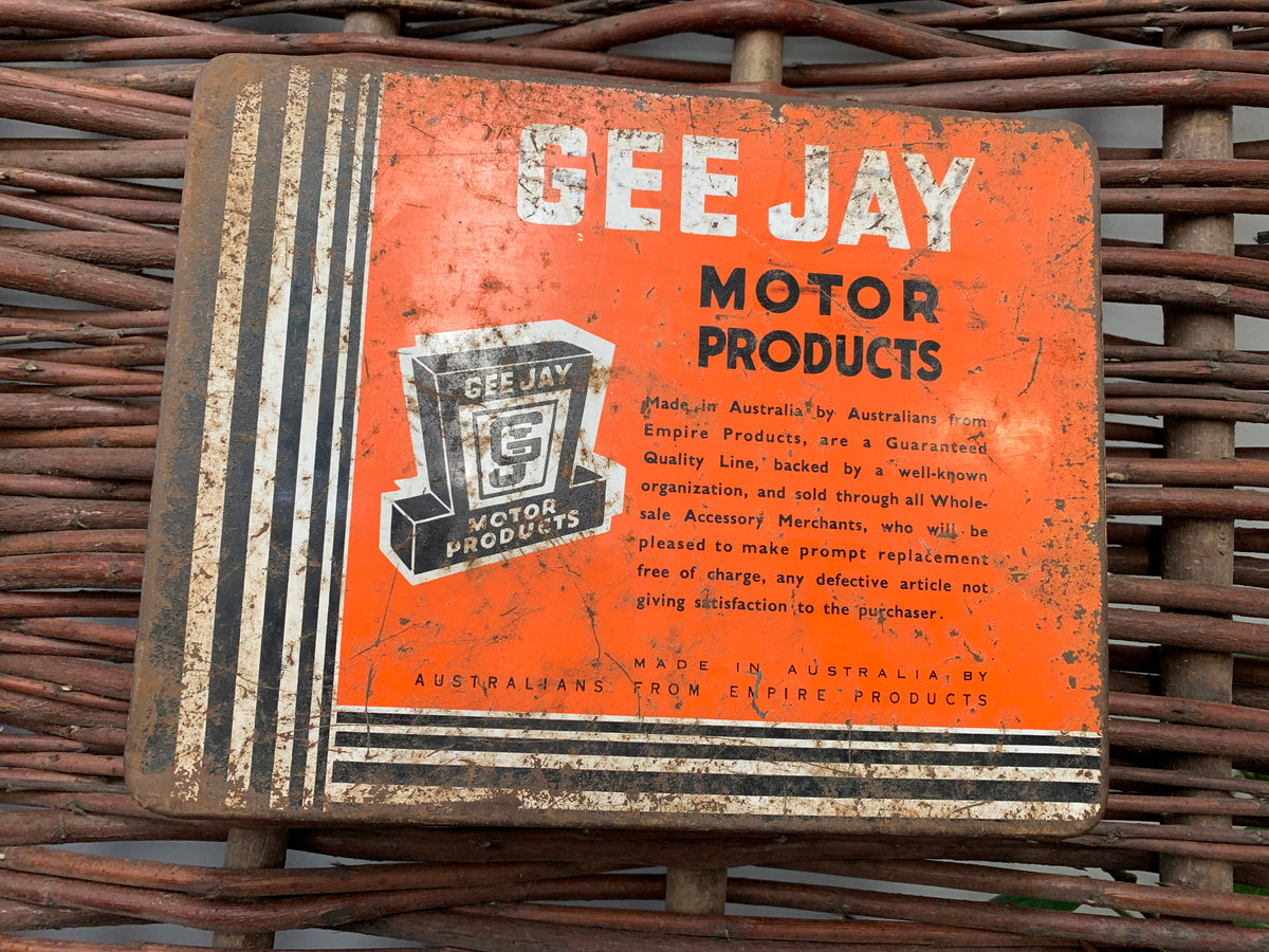 GEE JAY Motor Products TIN – The OLDE Farm Store