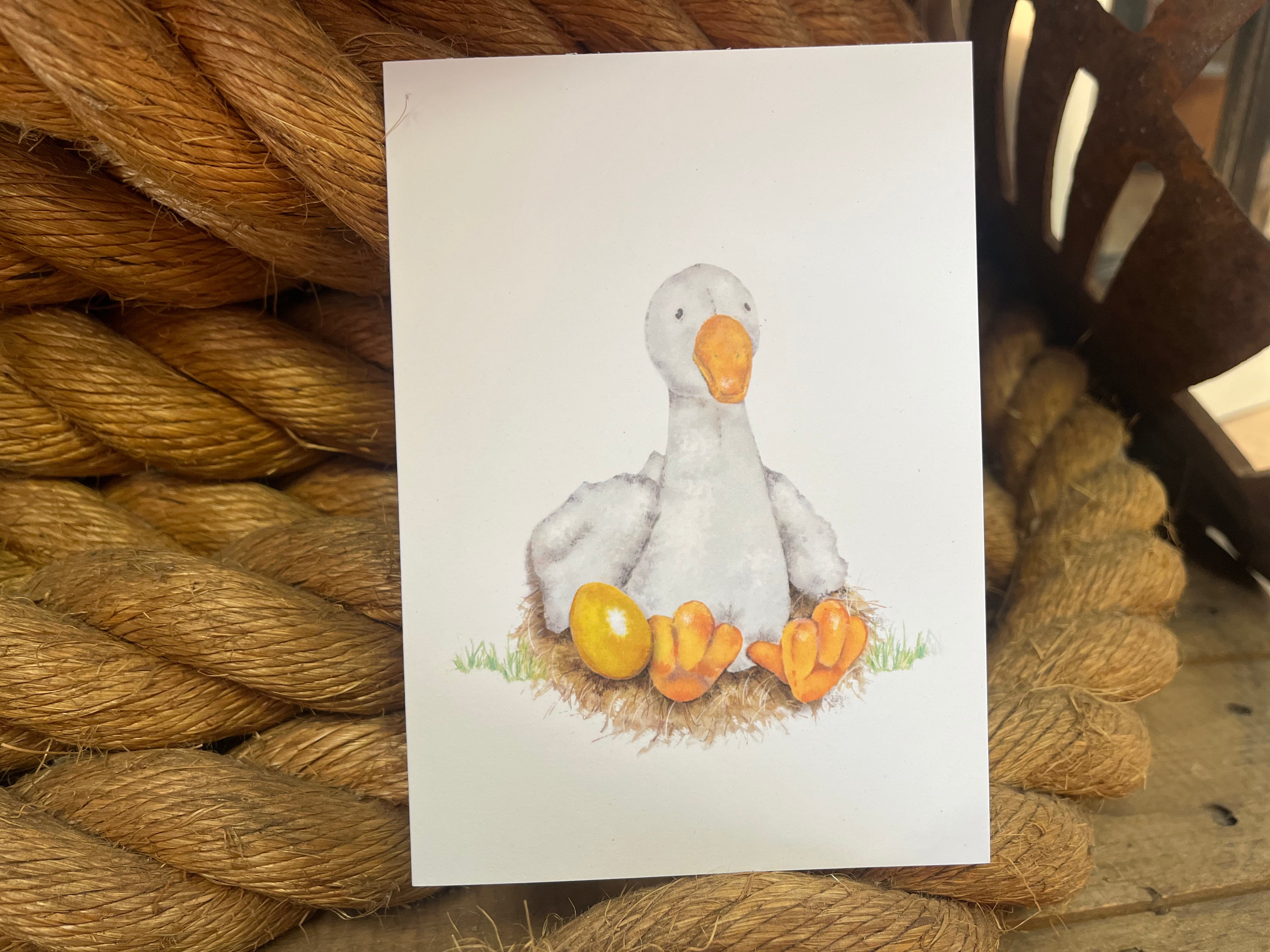 Gigi the Goose Card FREE POSTAGE – The OLDE Farm Store